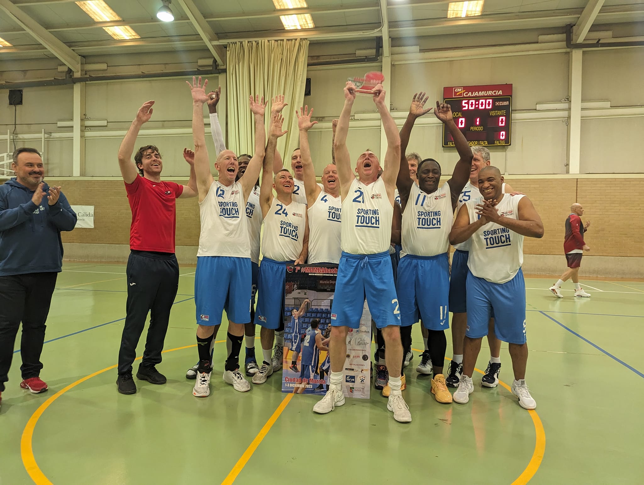 GB Maxibasketball M55+ Win Gold at the 7th Murcia International Masters ...
