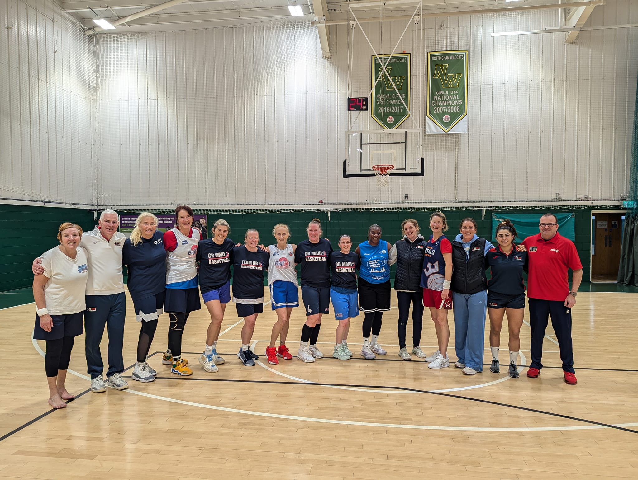 GB MAXIS WOMEN CONFIRMED AS ON THEIR WAY TO TICINO 2025 - GB Maxibasketball